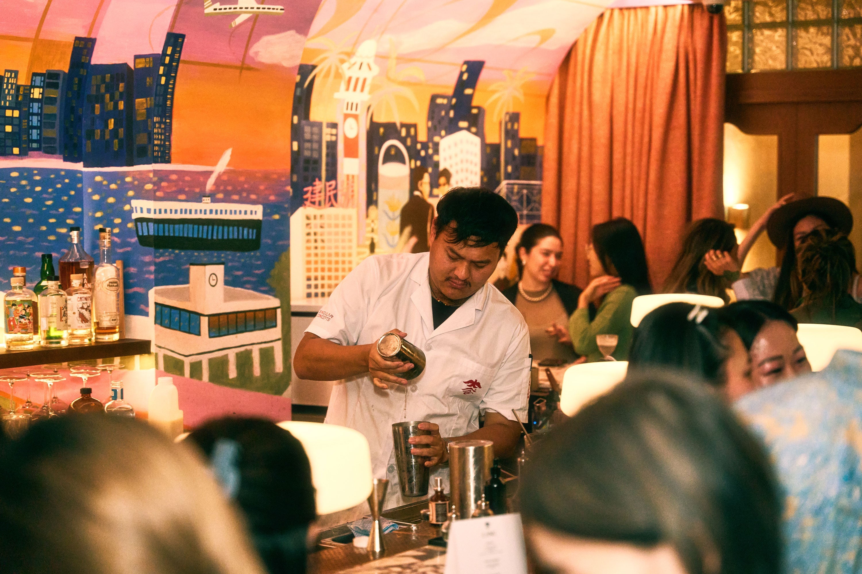 LANG Brought LA to Hong Kong with Party at Cantonese Cocktail Bar, Kin